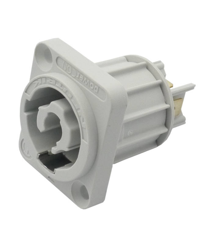 NAC3MPXXB Neutrik mains socket, output, with PowerCon XX lock - PAcables